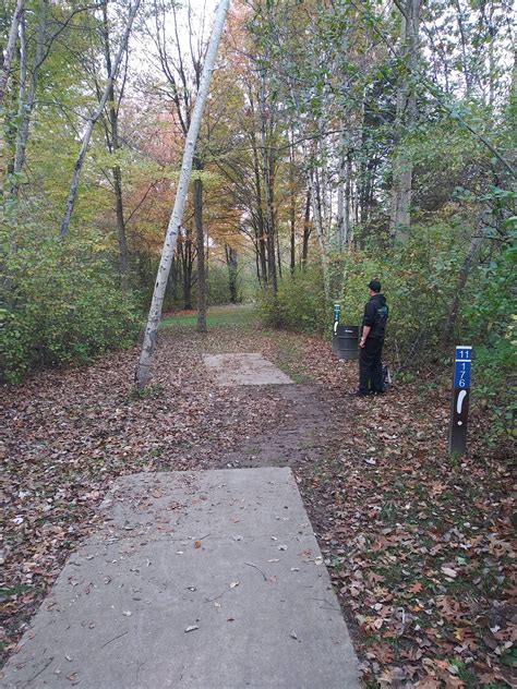 Hole Willow Metropark Willow MI Disc Golf Courses Disc Golf Scene
