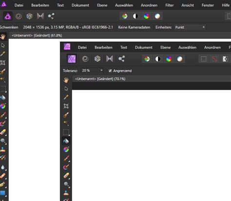 wrong colors pre v2 archive of affinity on desktop questions macos