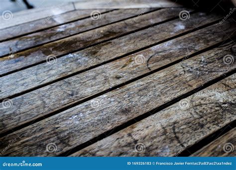 Wooden Table Texture Plank Made Of Wood From A Table Stock Image