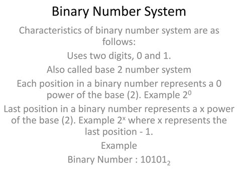 Number System In CoMpUtEr PPTX