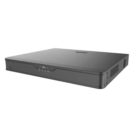 Uniview 12MP 16 Channel NVR With Video Content Analysis Ultra HD POE 2 SATA H 265 H 264