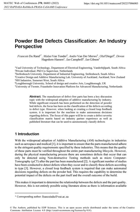 Journal Publications Hh Industries