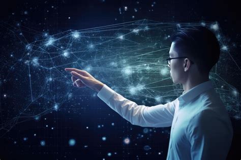 Premium Ai Image Programmer Working At Their Computer Surrounded By Monitors Displaying Code