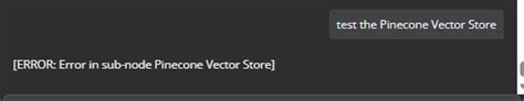 pinecone error when using namespace and metadata filter questions