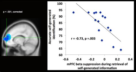 Brain Behavior Correlation During Retrieval Of Self Generated