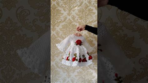 أروع فساتين بيبي كروشية ️‍🔥 إطلالة ساحرة للصغار Shorts Crochet