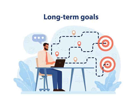 Long Term Goals Concept Flat Vector Illustration 41171887 Vector Art At Vecteezy
