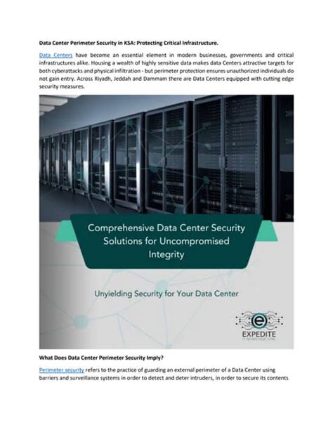what is data center security pdf