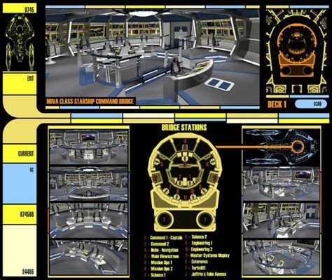 My Star Trek Work Nova Class Bridge My Iteration R Spaceships