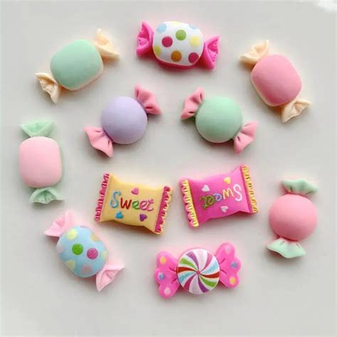 Polymer Clay Diy Candy Crafts
