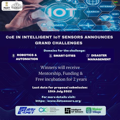 Coe In Iiot Sensors On Linkedin Management Automation Funding Smartcities Robotics
