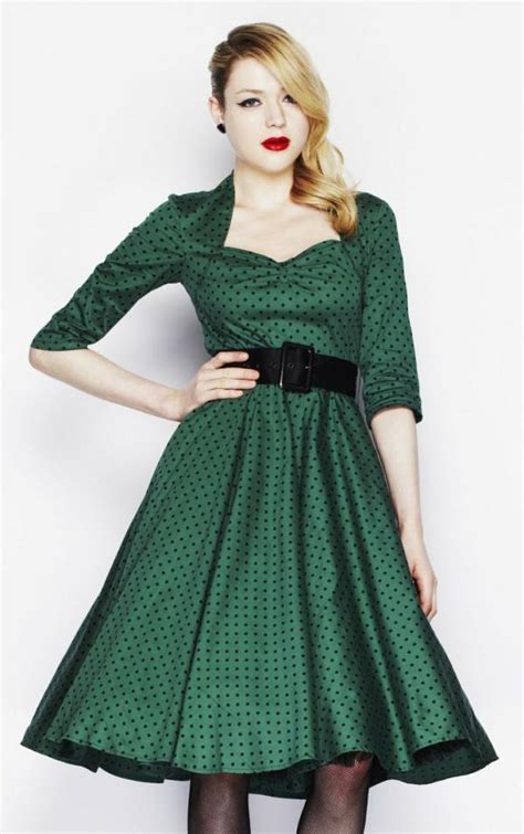 Más De 30 Vestidos Con Estilo Retro O Vintage Vestidos Glam