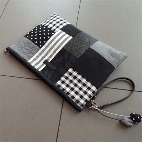 퀼트가방패키지 가방 패턴 클러치 면 가방