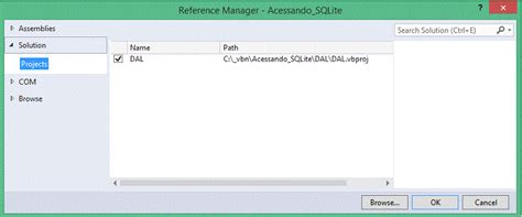 VB NET Acessando O SQLite Com O VS 2013 III