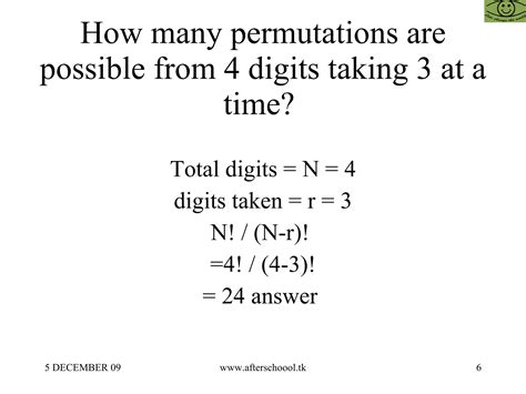 Basics Of Permutation And Combination Ppt