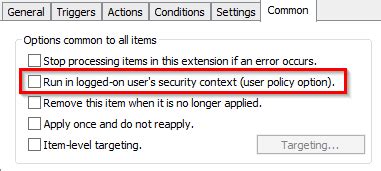 Deploy A Scheduled Task Via GPO To Run A Script As The Logged On User Voltol