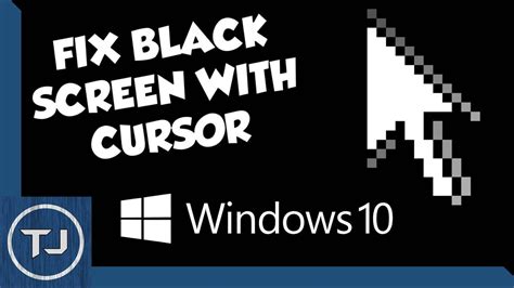 Computer Black Screen With Cursor Windows Problem