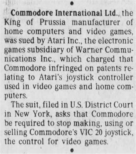The First Commodore Joystick Vic 1311