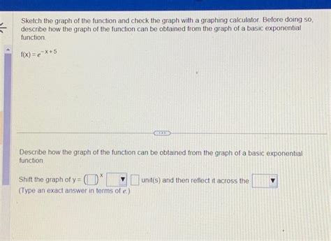 Solved Sketch The Graph Of The Function And Check The Graph Chegg