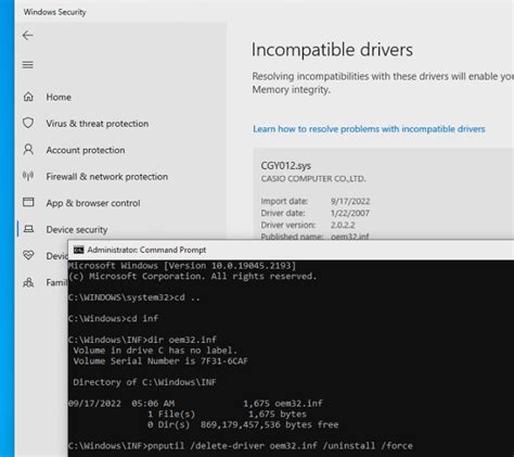 In Security Memory Integrity Cannot Be Turned On Hp Support