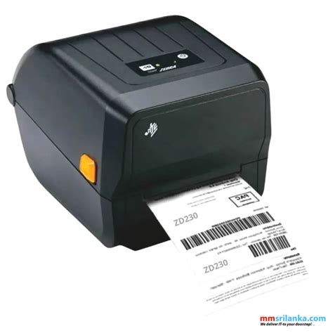 Zebra Zd230 Direct Thermal Barcode Label Printer
