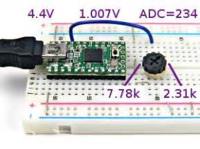 Using The Analog To Digital Converter ADC On Teensy With C Language