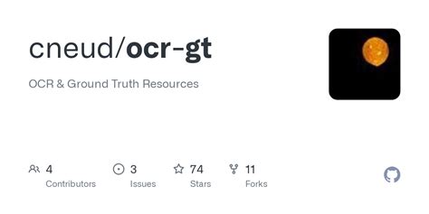 Github Cneudocr Gt Ocr And Ground Truth Resources