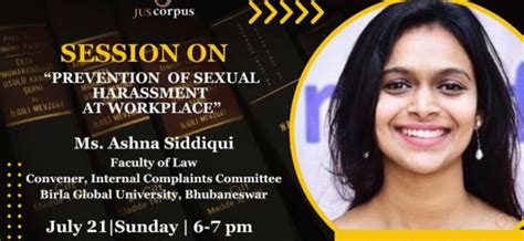 Rupal Singh On Linkedin Attended The Session Organised By Jus Corpus