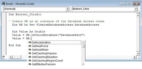 Flexcom Theory Postprocessing Custom Postprocessing Excel Add