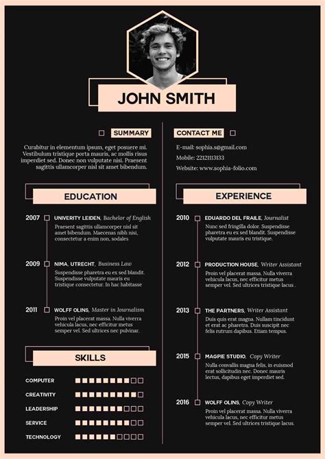 Adobe Illustrator Tutorial How To Create An Impressive CV