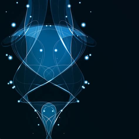 Premium Vector Abstract Creative Dynamic Element Light Lines
