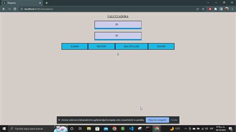 Calculadora Con Angular Youtube