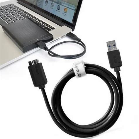 USB Male A To Micro B Data Cable For External Hard Disk High Speed Gbps At Rs Piece