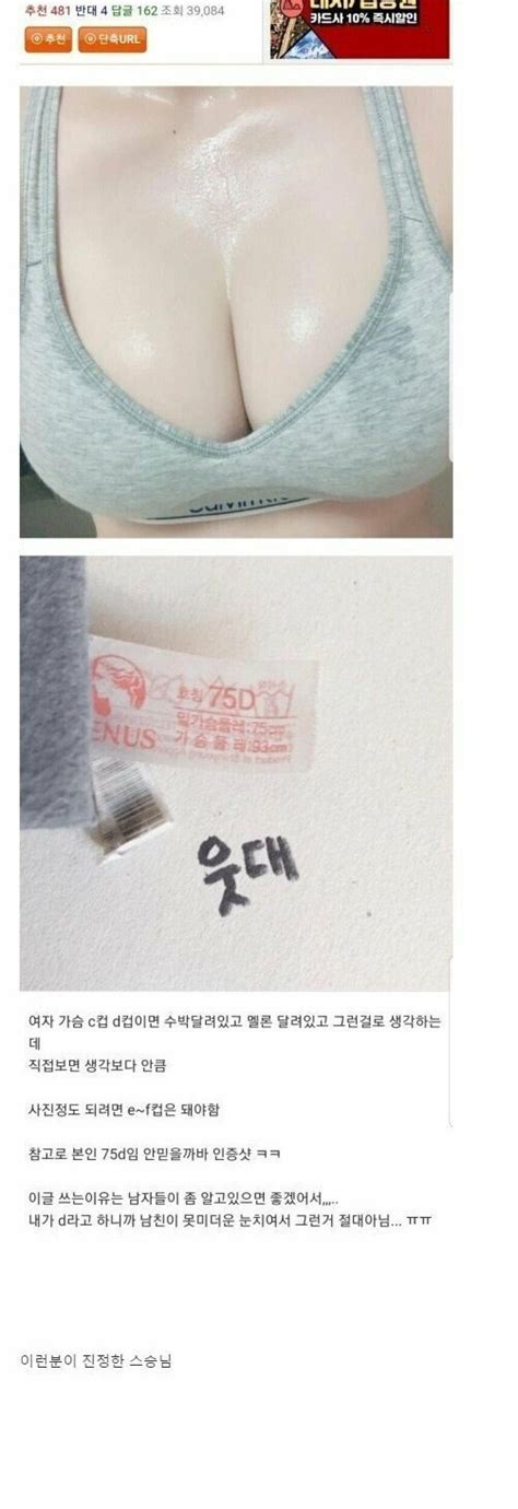 남자들이 여자 가슴에 대해 오해하는 점