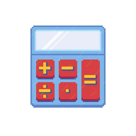Premium Vector Digital Calculator Pixel Art Element Counting Device 8 Bit Premium Vector Digital Calculator Pixel Art Element Counting Device 8 Bit