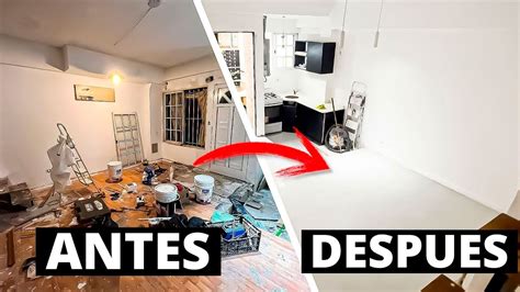 De Casa Abandonada A Casa De Lujo Arreglando Paredes Piso Cocina