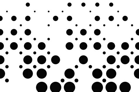 24 Monochrome Dot Patterns Vector Designs Behance