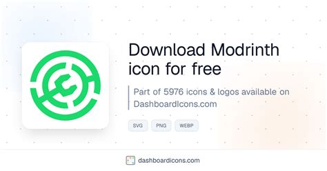 Modrinth Icon And Logo Dashboard Icons And Logos