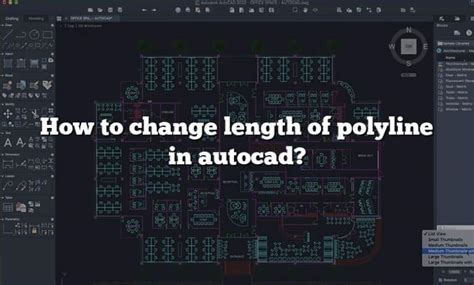 How To Change Length Of Polyline In Autocad