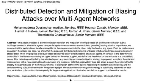Hamid R Rabiee On Linkedin Biasingattacks Falsedatainjection Distributedobservability