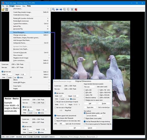 Solved How Do You Resize An Image Before Printing From A Pc Hp