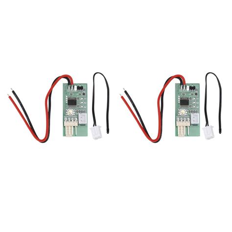 2x Dc 12v 4 Wire Pwm Fan Temperature Control Speed Controller Governor