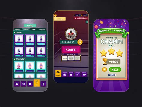Mobile Game Ui Designs Themes Templates And Downloadable Graphic