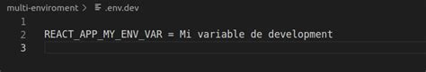 Gestión de diferentes variables de entorno en React TRBL Services