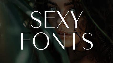 Sensual And Sexy Fonts That Speak Volumes HipFonts