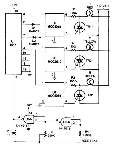 Trafficlightcontroller Controlcircuit Circuit Diagram