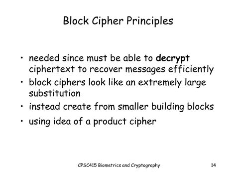 Ppt Conventional Cryptography Symmetric Ciphers Powerpoint Presentation Id1744868