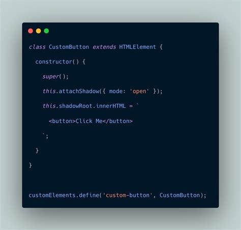 html custom elements jdk