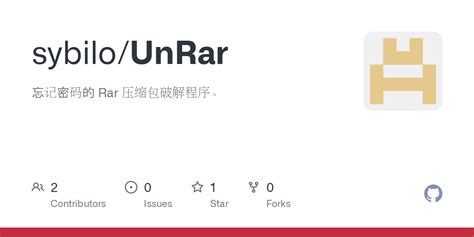GitHub sybilo UnRar 忘记密码的 Rar 压缩包破解程序