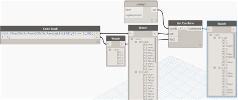 Combine List Sublist Packages Dynamo